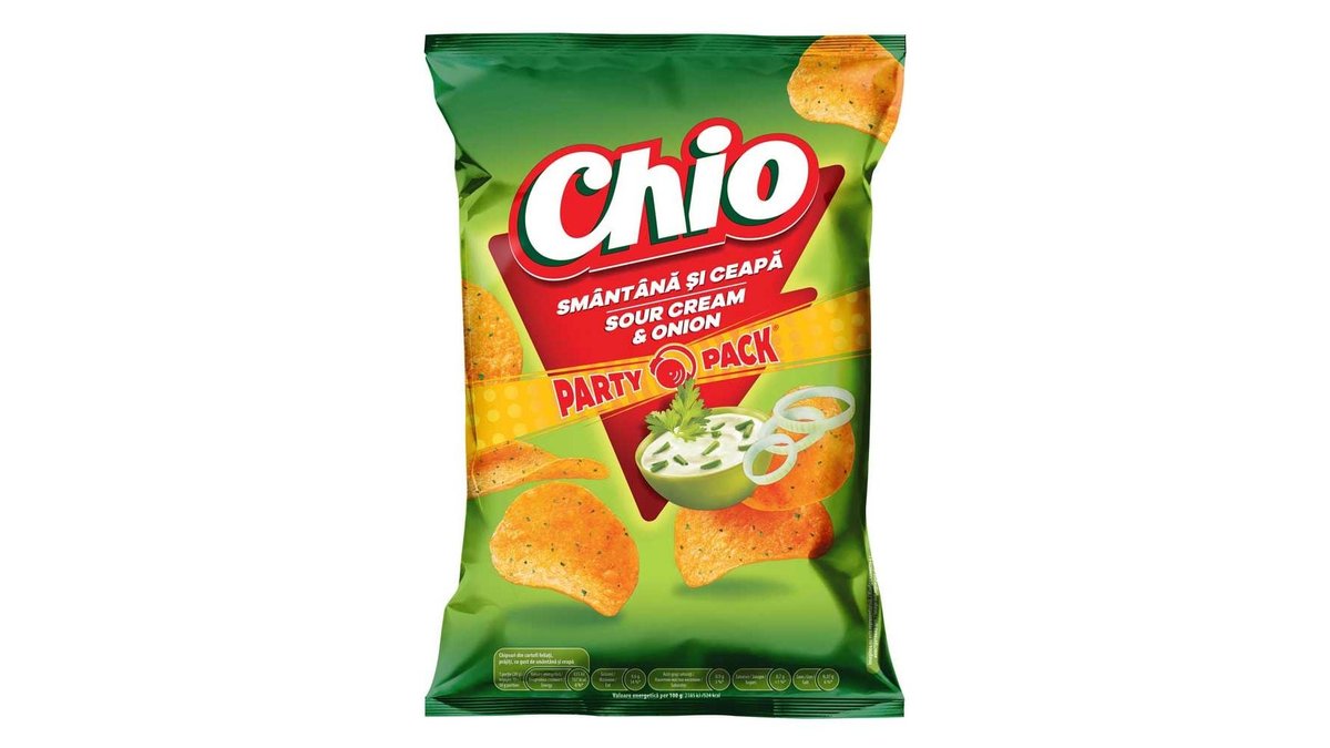 Chipsuri Din Cartofi Cu Gust De Smantana Si Ceapa 170G Chio | Carrefour ...
