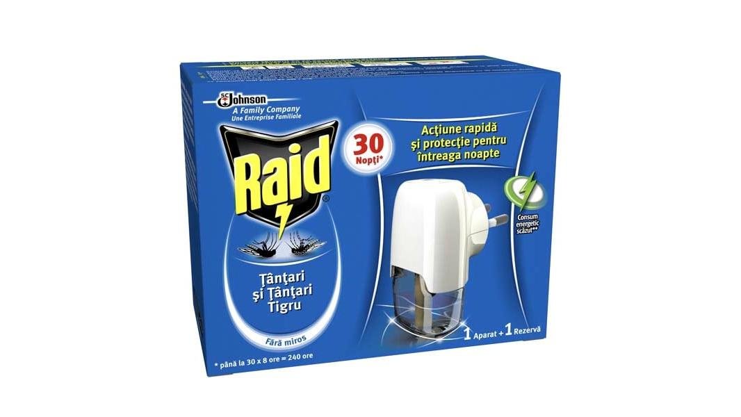 Raid Liquid Electric Aparat Family 30Nopti 21ml | Carrefour Calea ...