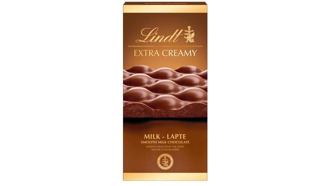 Lindt Extra Creamy Ciocolata Fina Cu Lapte 80G | Carrefour Hypermarket ...