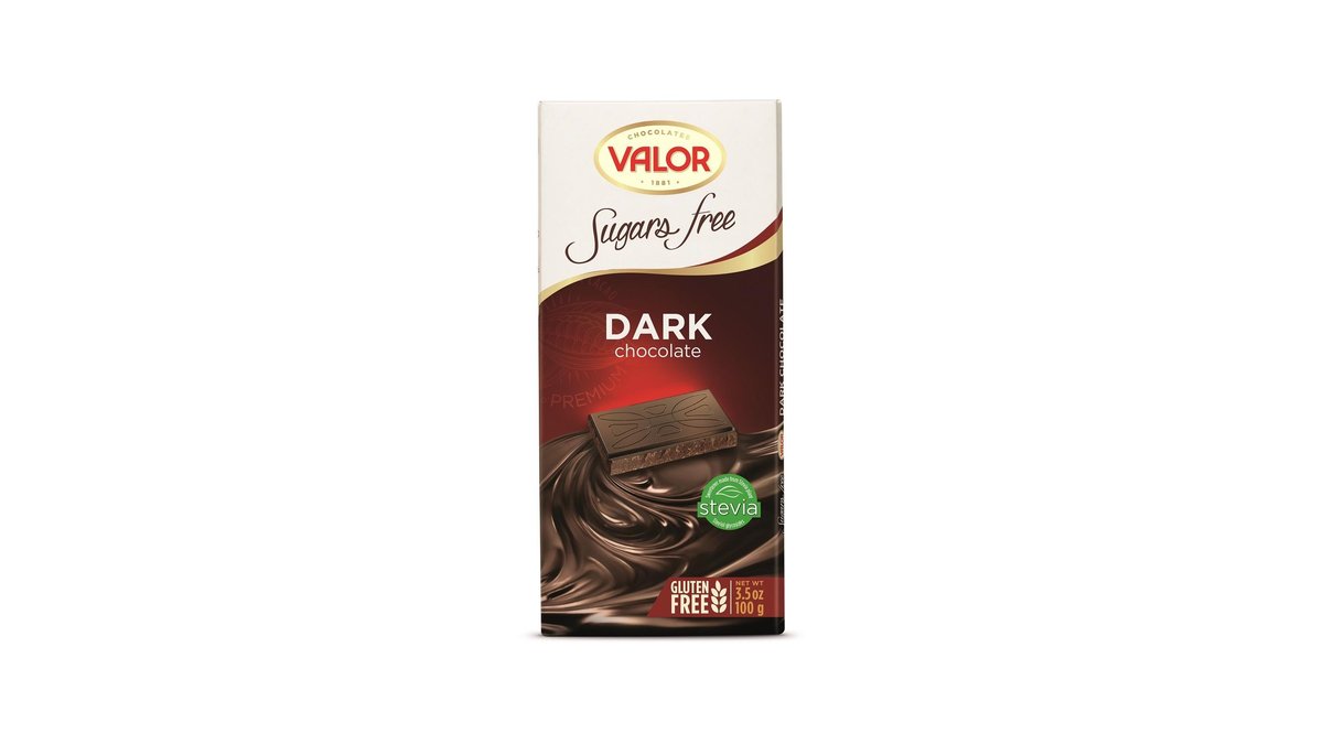 Ciocolata neagra fara zahar Valor 100g | Carrefour Calea Bucurestilor (9156) | Wolt