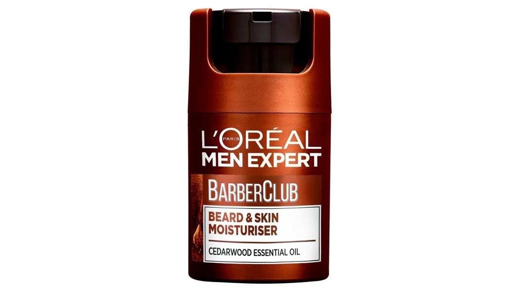 Crema hidratanta L'Oreal Paris Barber Club pentru barba si tenul barbatilor, potrivita pentru ...