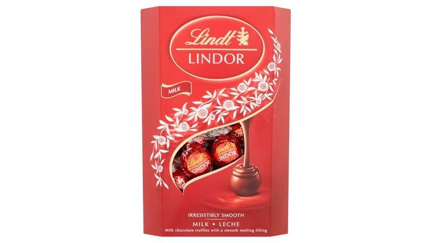 Lindt Lindor Bomboane ciocolata lapte 337g | Carrefour Hypermarket Baia ...