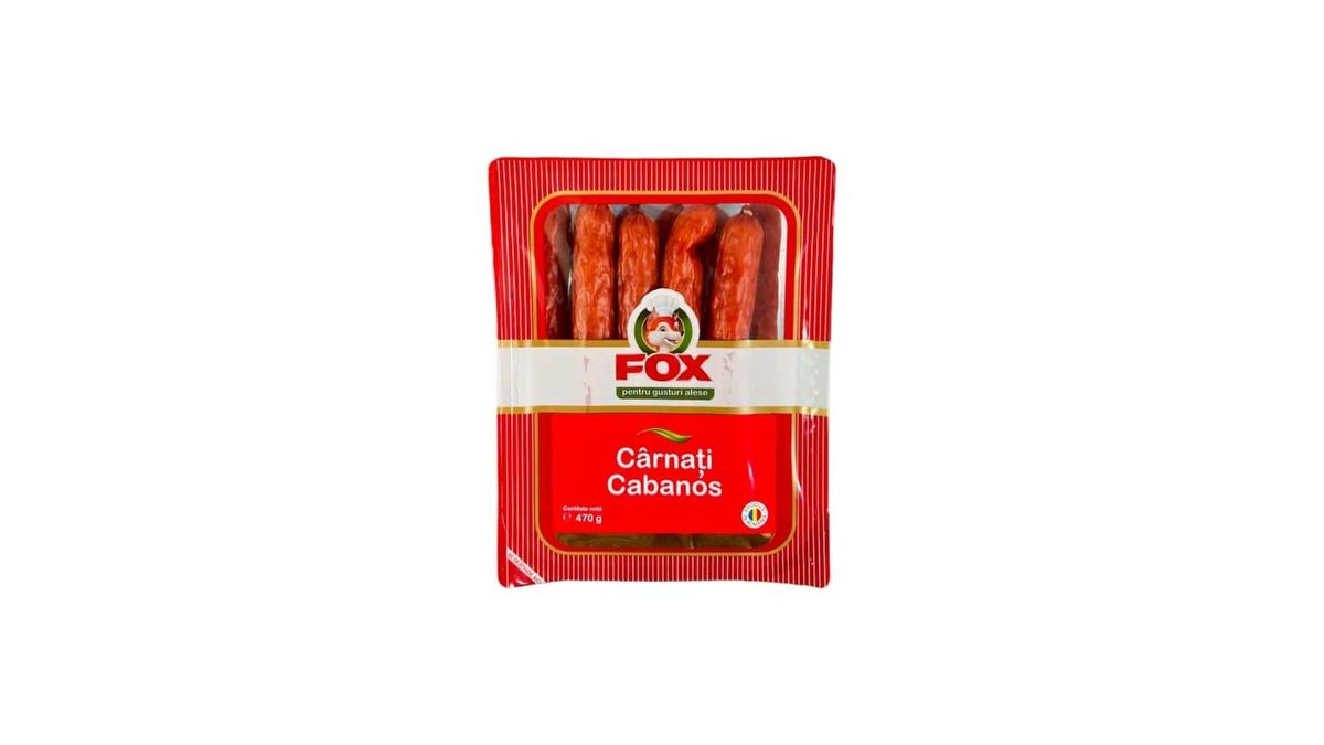 Carnati Cabanos 470G Fox | Carrefour Hypermarket Blejoi (9157) | Wolt