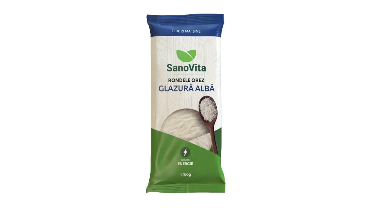 Rondele Din Orez Cu Glazura Alba 66G | Carrefour Hypermarket Blejoi ...