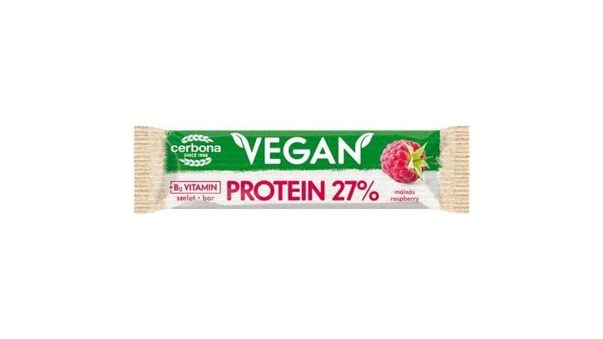 Baton Vegan Proteic Fara Gluten Zmeura 40G Cerbo | Carrefour Hypermarket Blejoi (9157) | Wolt