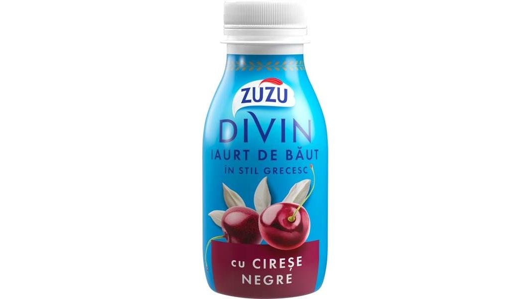 Iaurt De Baut In Stil Grecesc Cu Cirese Negre 250Gr Zuzu Divin ...