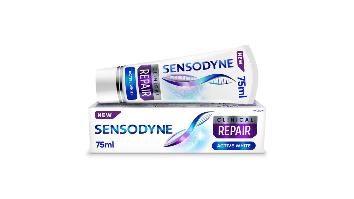 Sensodyne Pasta De Dinti Clinical Repair Active White 75 Ml | Carrefour Hypermarket City Park ...
