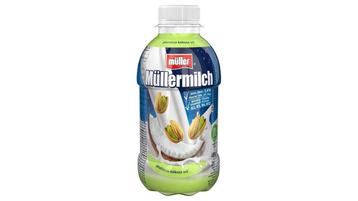 Lapte cu fistic Muller 400g | Carrefour Hypermarket Parklake (9112) | Wolt