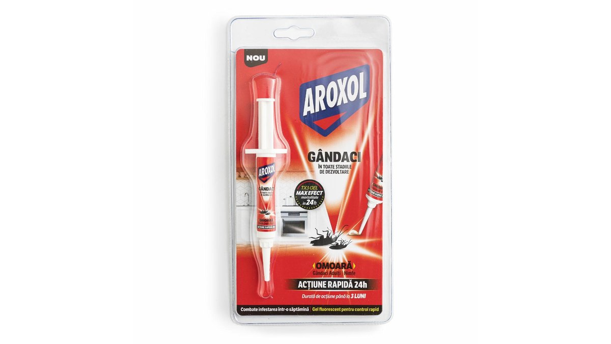 Insecticid gel impotriva gandacilor Aroxol seringa 5g | Carrefour ...