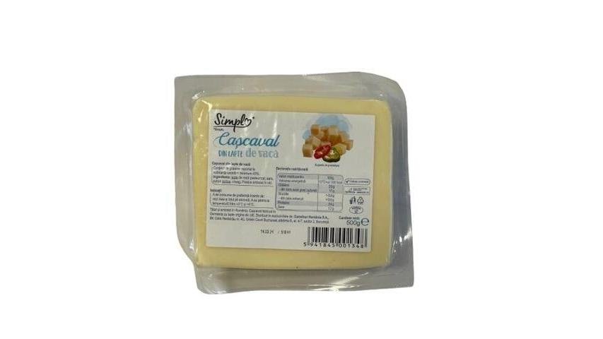 Cascaval din lapte de vaca Simpl 500g | Carrefour Hypermarket Brasov ...