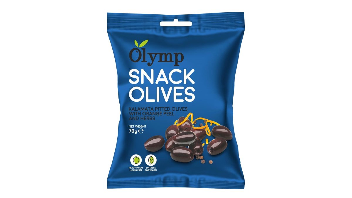 Masline snack kalamata fara samburi cu coaja de portocala si ierburi ...
