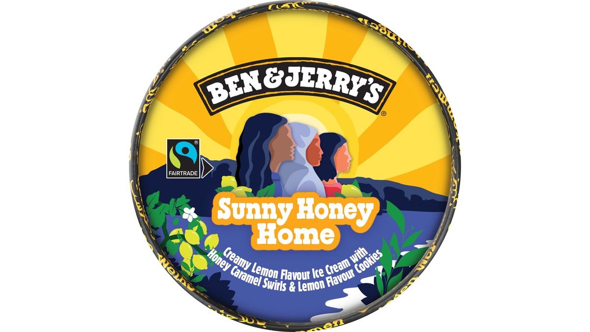 Ben & Jerry's Sunny Honey Home Jäätelö 465ml | Wolt Market Kamppi | Wolt