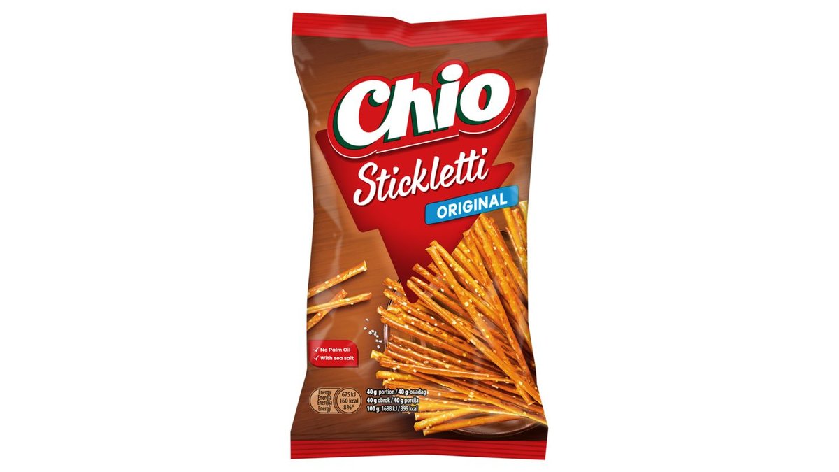 Chio Stickletti Original sós pálcika, 40 g | Wolt Market Győr | Wolt