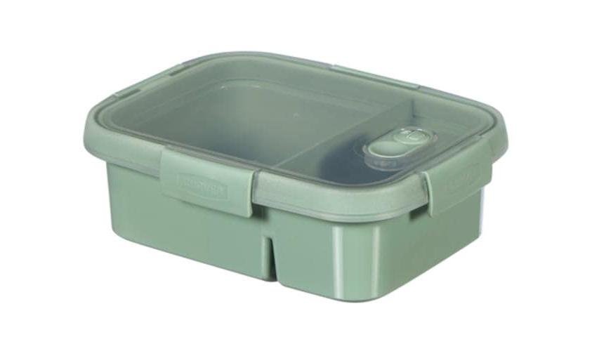 Cutie alimente cu 2 compartimente si supapa Curver Smart To Go ECO, forma dreptunghiulara ...