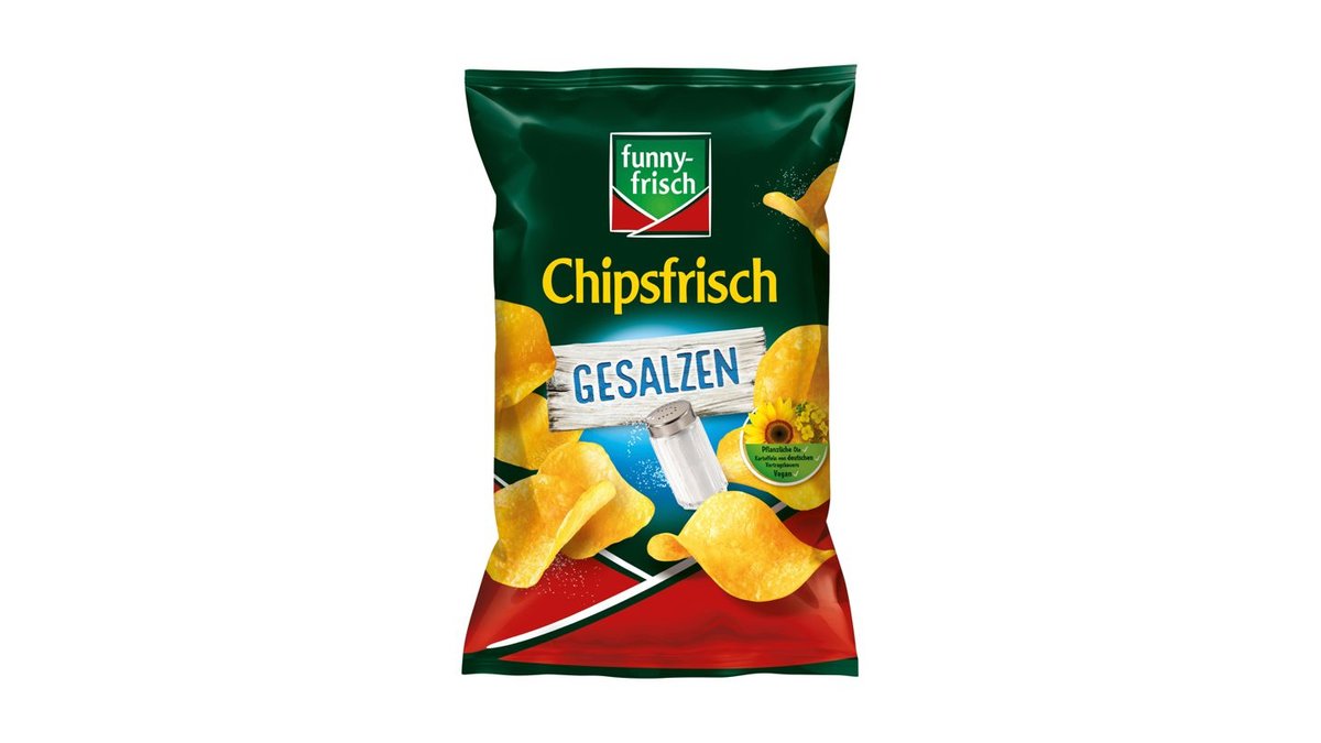 Funny-Frisch Chipsfrisch Kartoffelchips Gesalzen, 150 g | Wolt Market Sendling | Wolt