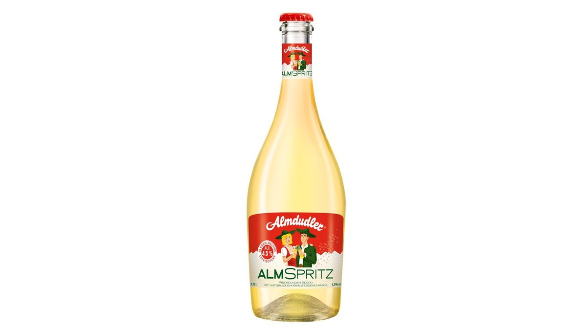 Almdudler Almspritz Perlwein-Cocktail, Österreich, fruchtig, 4,5 % vol ...