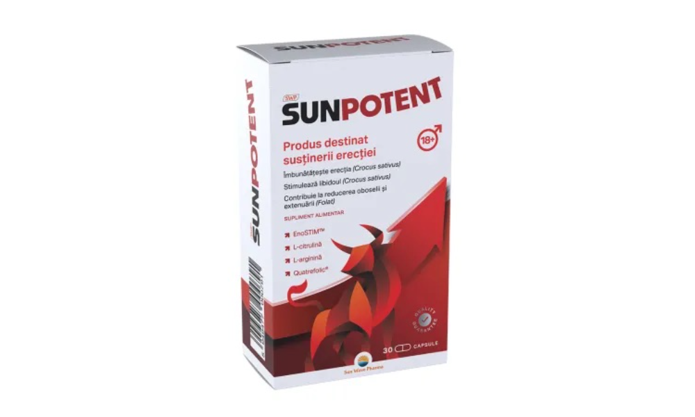 Sun Potent, Sun Wave Pharma | 30 capsule | Farmacia Medimfarm - Constanta 1 | Wolt