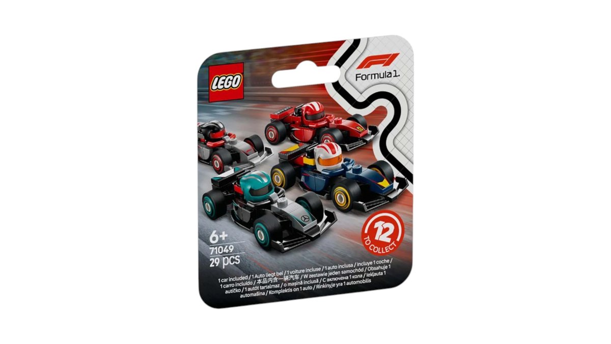 Lego 71049 Minifigures F1® Collectible Race Cars | Handkrafts Valletta ...