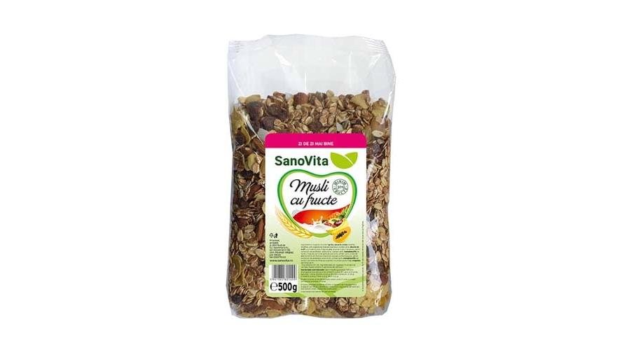 Sano Vita Musli Cu Fructe 500 G | Kaufland Turnu Magurele (4410) | Wolt