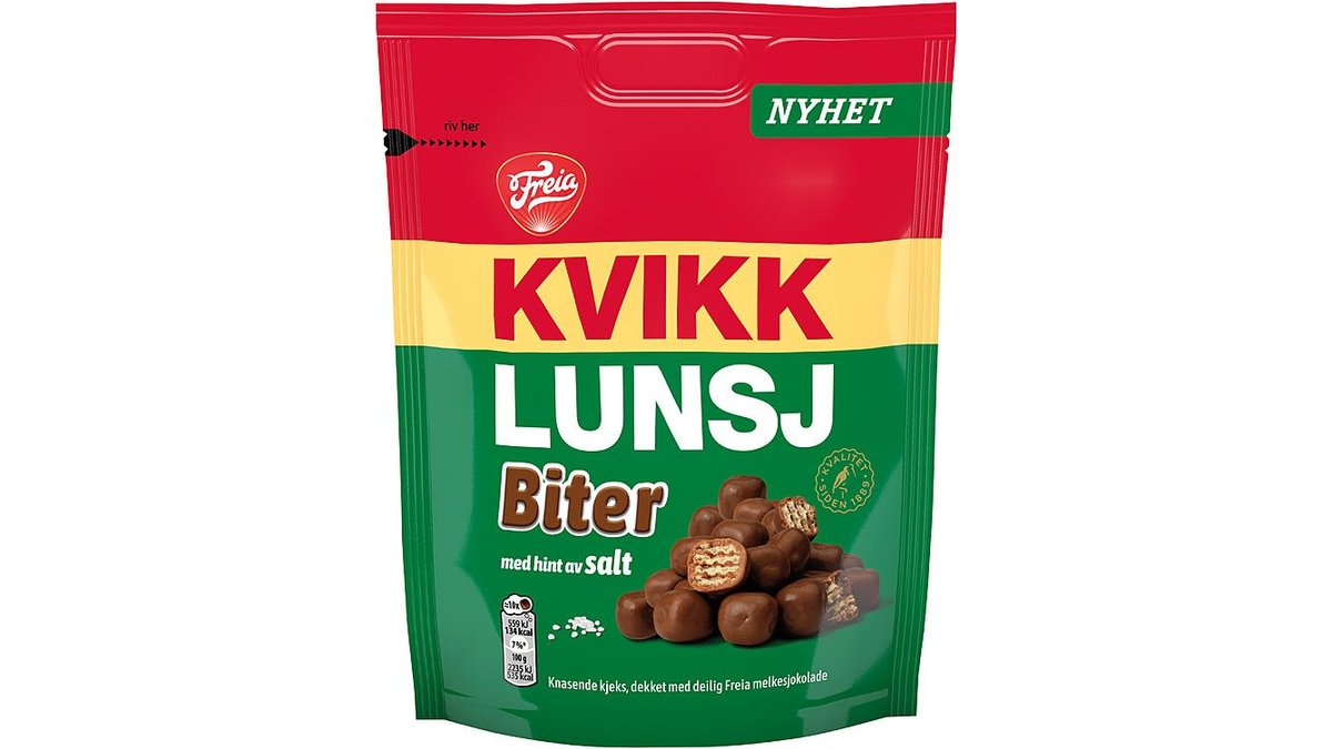Kvikk Lunsj Biter 130G Freia | 7-Eleven Thomas Angellsgate | Wolt
