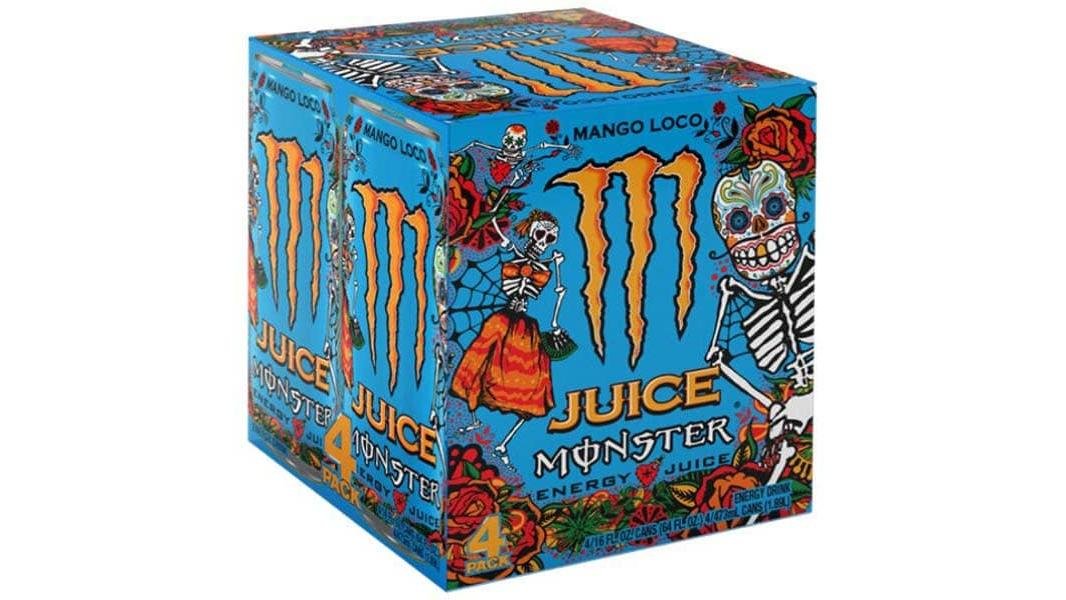 Bautura Energizanta, Monster Mango Loco, Doza 4 X 0.5L | Carrefour ...