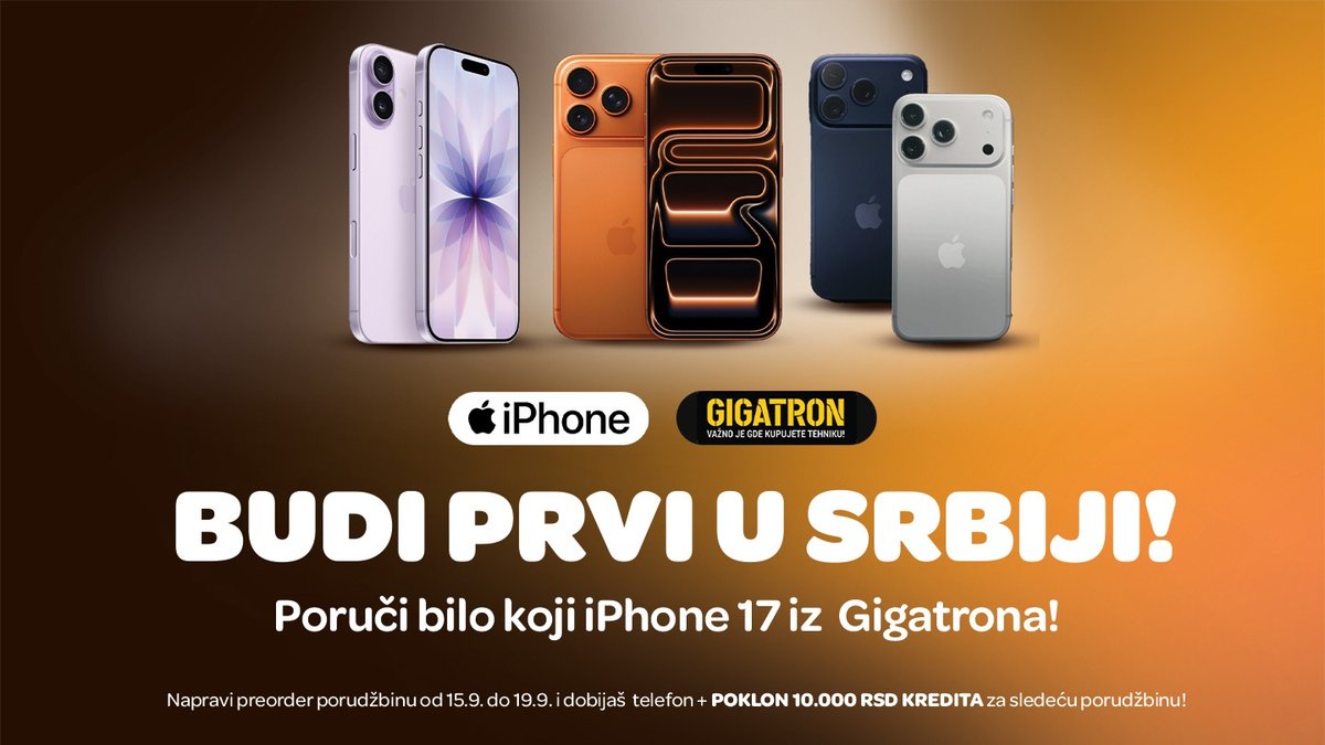 Gigatron Megastore Novi Beograd | Wolt | Dostava | Beograd