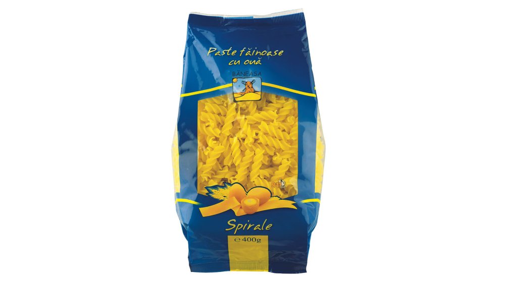 Paste fainoase cu ou Baneasa, spirae, 400 g | Auchan - Oradea | Wolt
