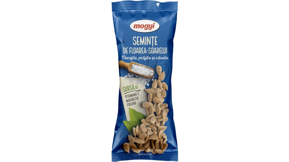 Seminte de floarea soarelui Mogyi, decojite, prajitre si sarate, 100 g ...