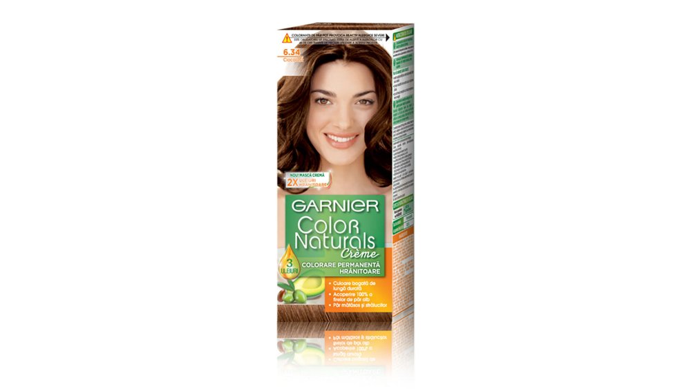 Vopsea de par permanenta Garnier Color Naturals Ciocolata | Auchan ...