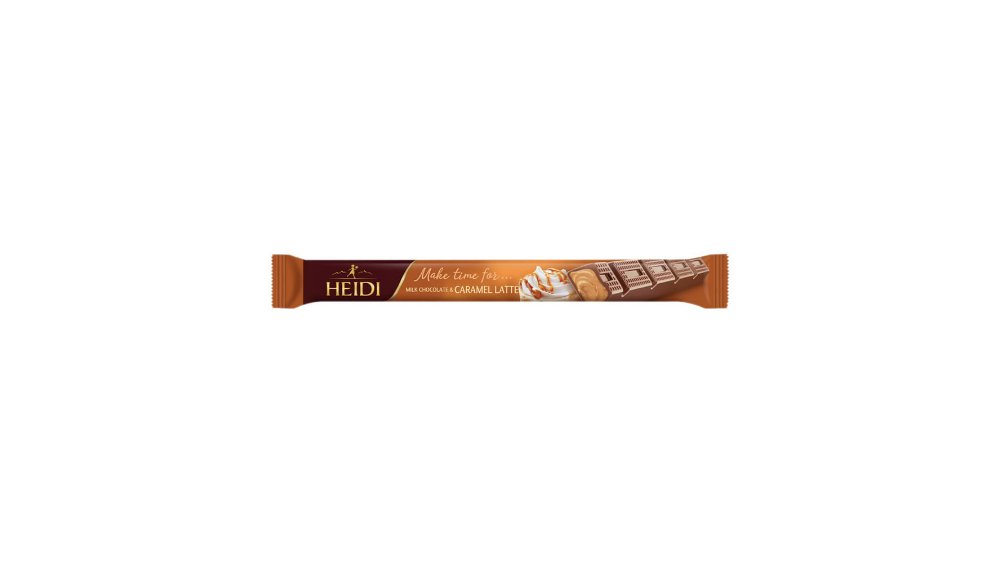 Baton de ciocolata Heidi cu lapte si crema de caramel latte, 37 g ...