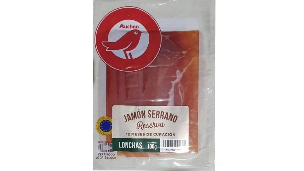 Jambon feliat Serrano Auchan, 100 g | Auchan - Timisoara Nord | Wolt