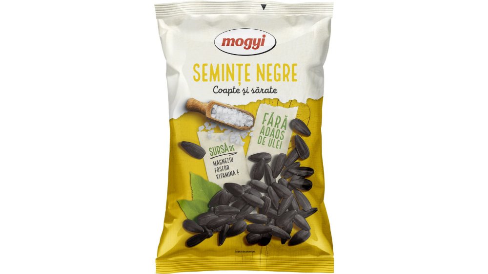 Seminte negre de floarea soarelui sarate Mogyi, 200 g | Auchan ...