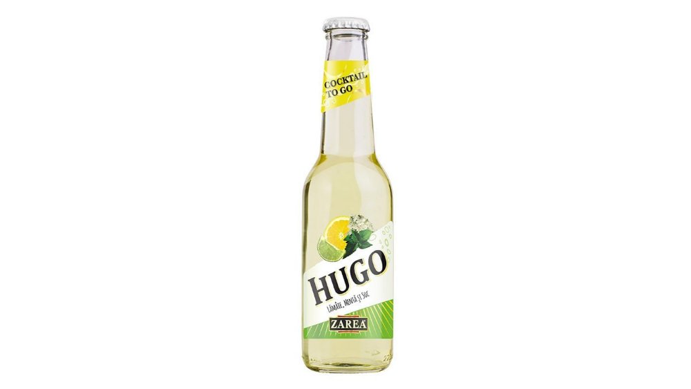 Cocktail cu suc de lamaie si extracte de menta si soc Zarea Cocktail To Go Hugo, 0.275 l ...
