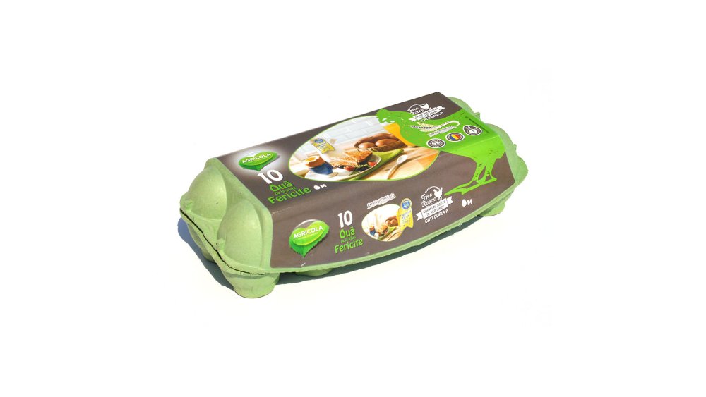 Oua de gaina, Agricola, marime M, cod 1, 10 bucati | Auchan - Titan | Wolt