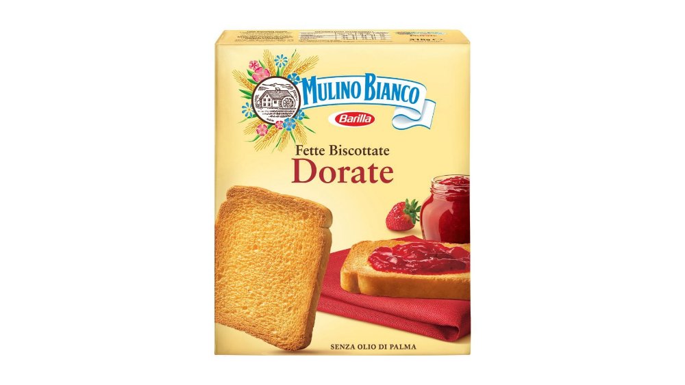 Paine crocanta Fette Biscotate le Dorate Mulino Bianco, 315 g | Auchan ...