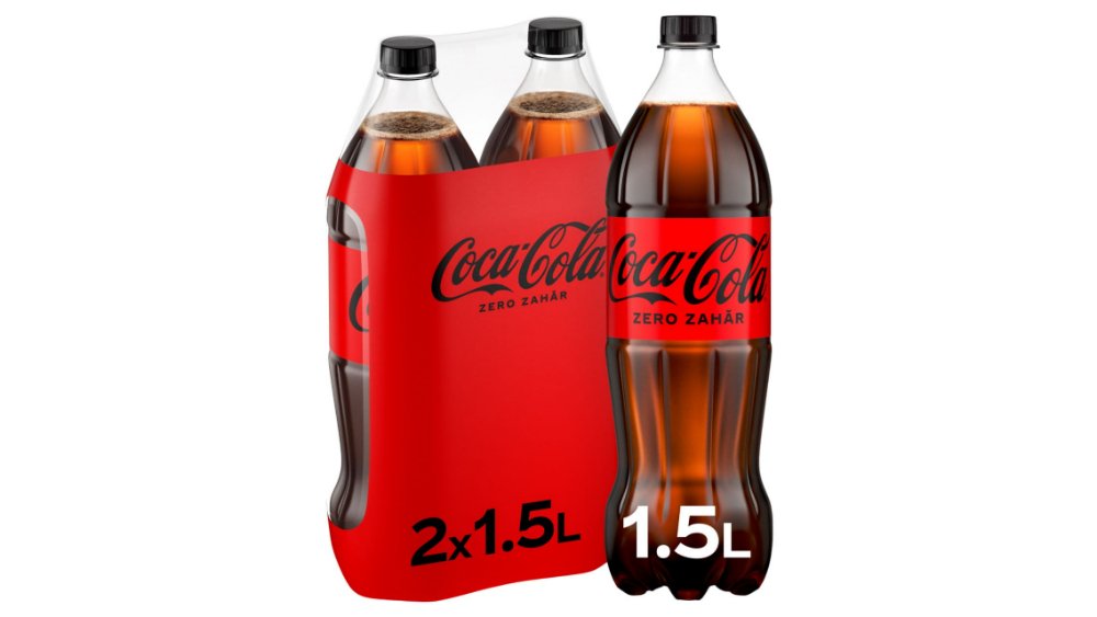 Bautura carbogazoasa Coca-Cola Zero Zahar, 2 x 1.5 l | Auchan Supermarket Bucium | Wolt
