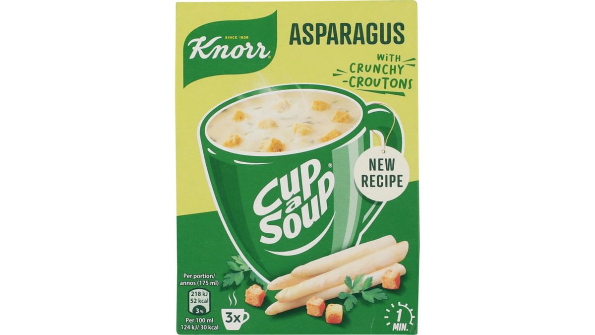 Aspargessuppe, Knorr Cup a soup | Wolt Market Søborg Telefonvej | Wolt