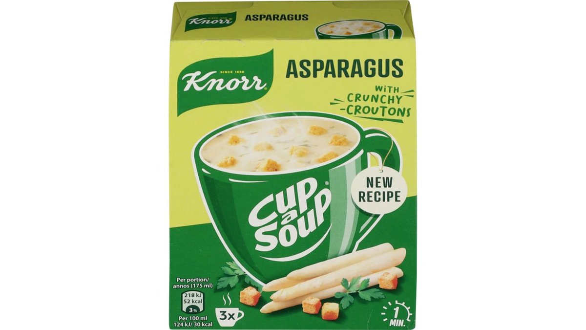 Aspargessuppe, Knorr Cup a soup | Wolt Market Søborg Telefonvej | Wolt