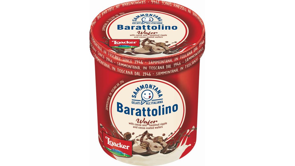 Sladoled Sammontana, Barattolino, Wafer, 500 g | Tuš supermarket Vič | Wolt