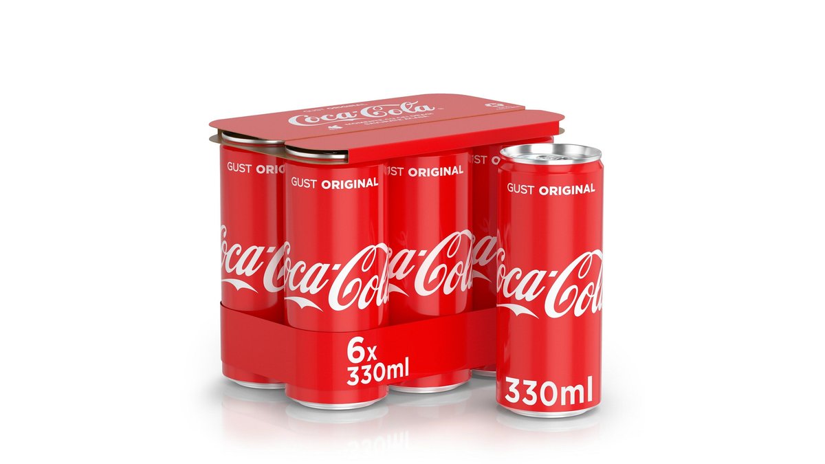 Coca-Cola Gust Original 6X0.33L Doza | Carrefour Hypermarket Mega Mall ...