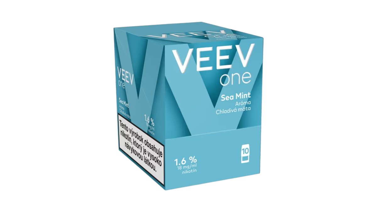 VEEV ONE Sea Mint kartón | IQOS Island Banská Bystrica Europa | Wolt