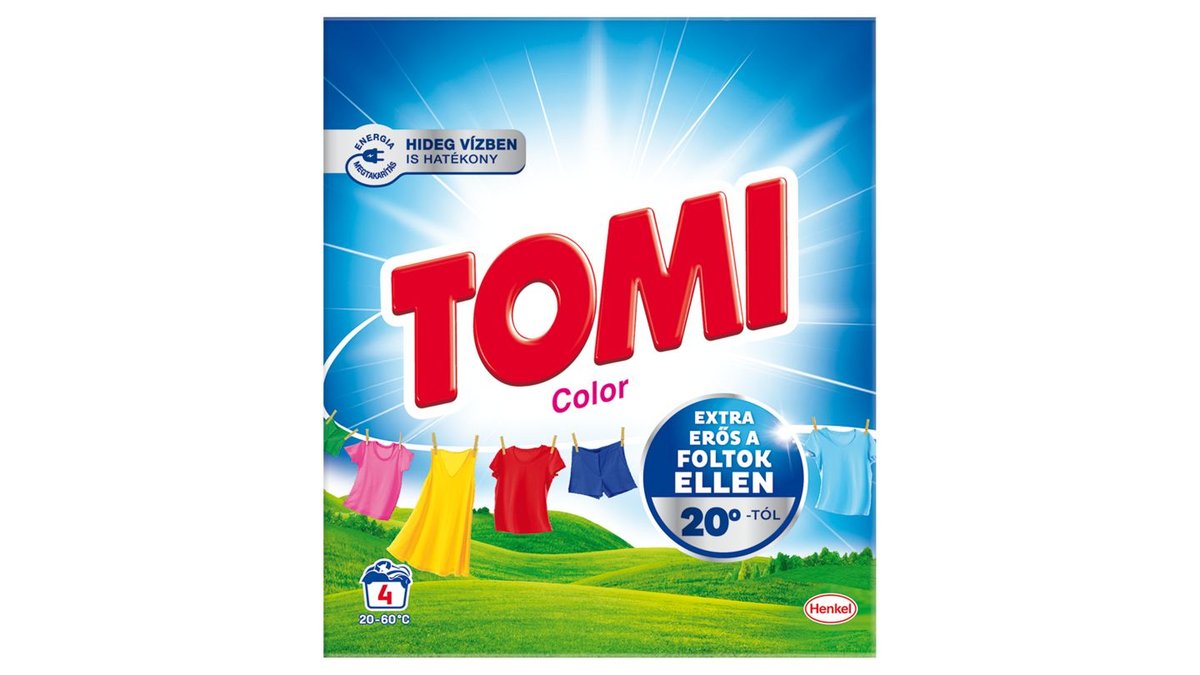 Tomi Color mosópor 4 mosás 0,22 kg | INTERSPAR | Debrecen, Füredi út | Wolt