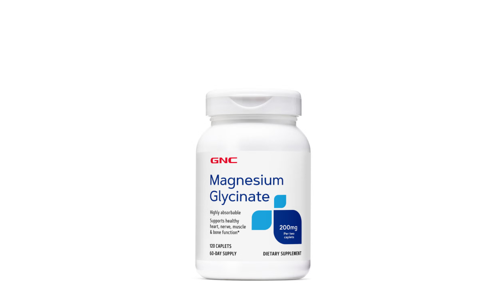 GNC Magnesium Glycinate 200 mg, bisglicinat de magneziu pentru ...