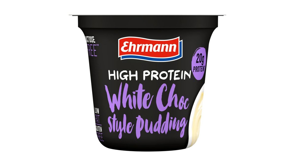 Ehrmann High Protein White Choc Style Pudding 200 g | Tesco Hypermarket ...