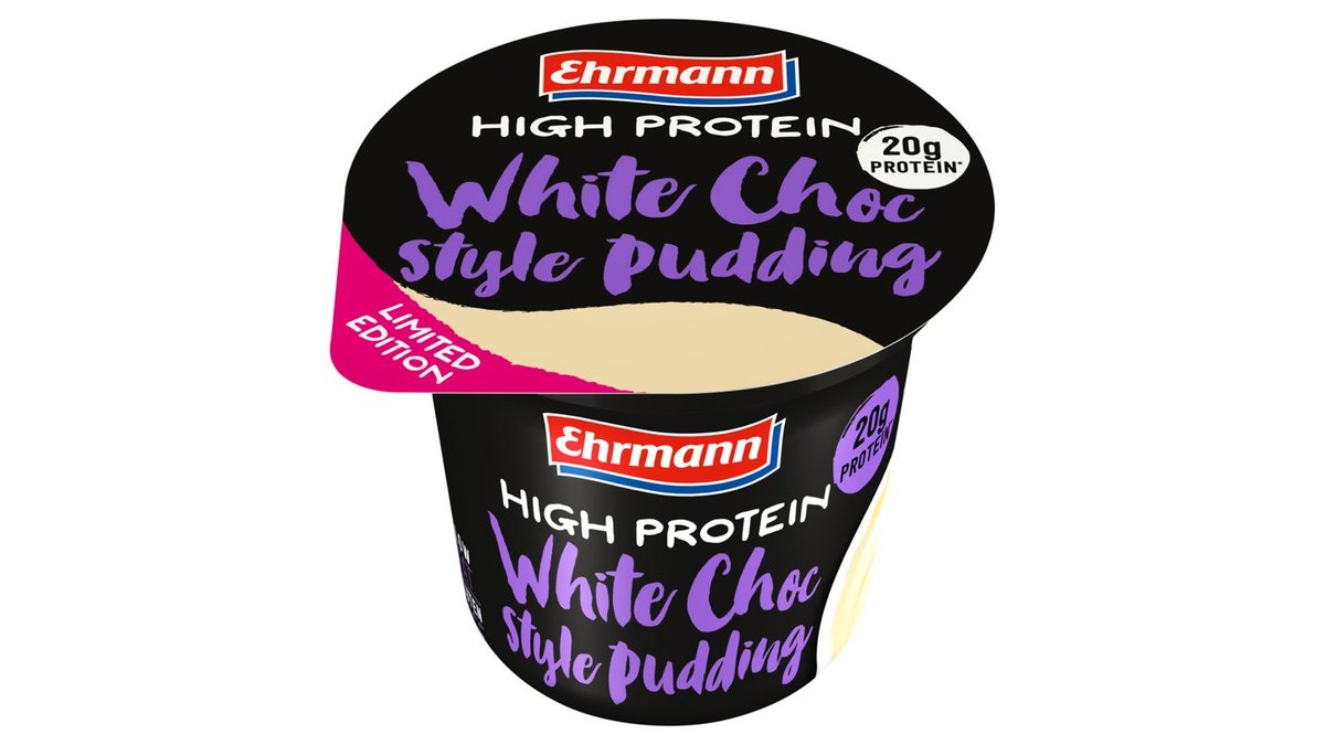 Ehrmann High Protein White Choc Style Pudding 200 g | Tesco Hypermarket ...