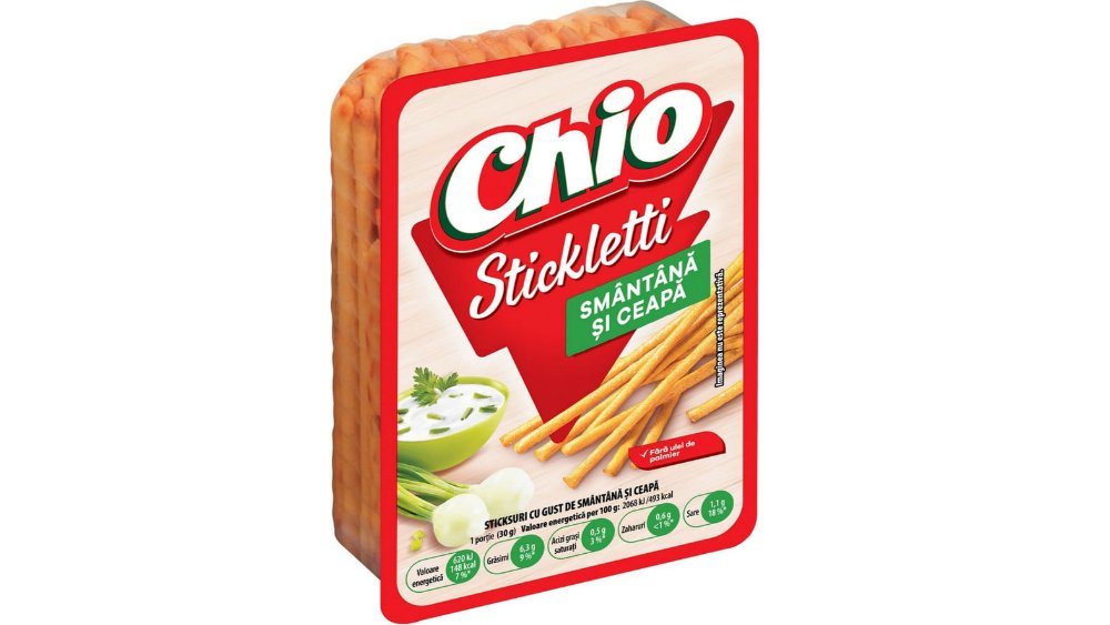 Sticks cu samantana si ceapa Chio Stickletti , 80 g | Auchan - Militari ...