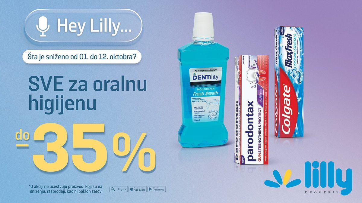 Lilly Drogerie 💄🧴 | Beograd | Dostava za 30 minuta | Wolt