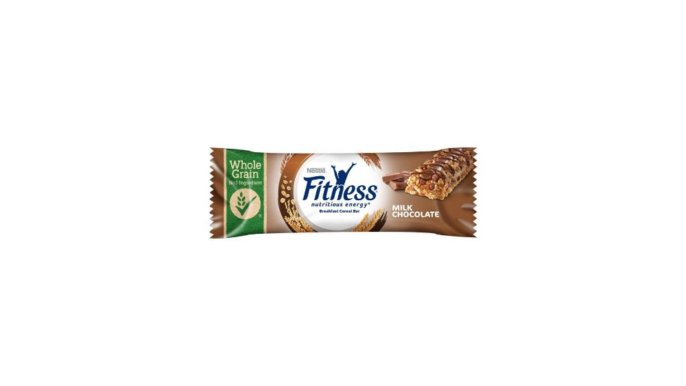 Baton de cereale cu lapte si ciocolata Nestle Fitness Delice, 22.5 g ...