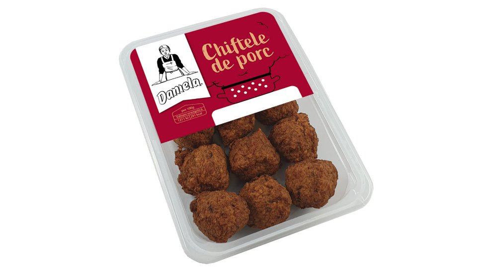 Chiftele de porc Daniela's, 220g | Auchan - Crangasi | Wolt