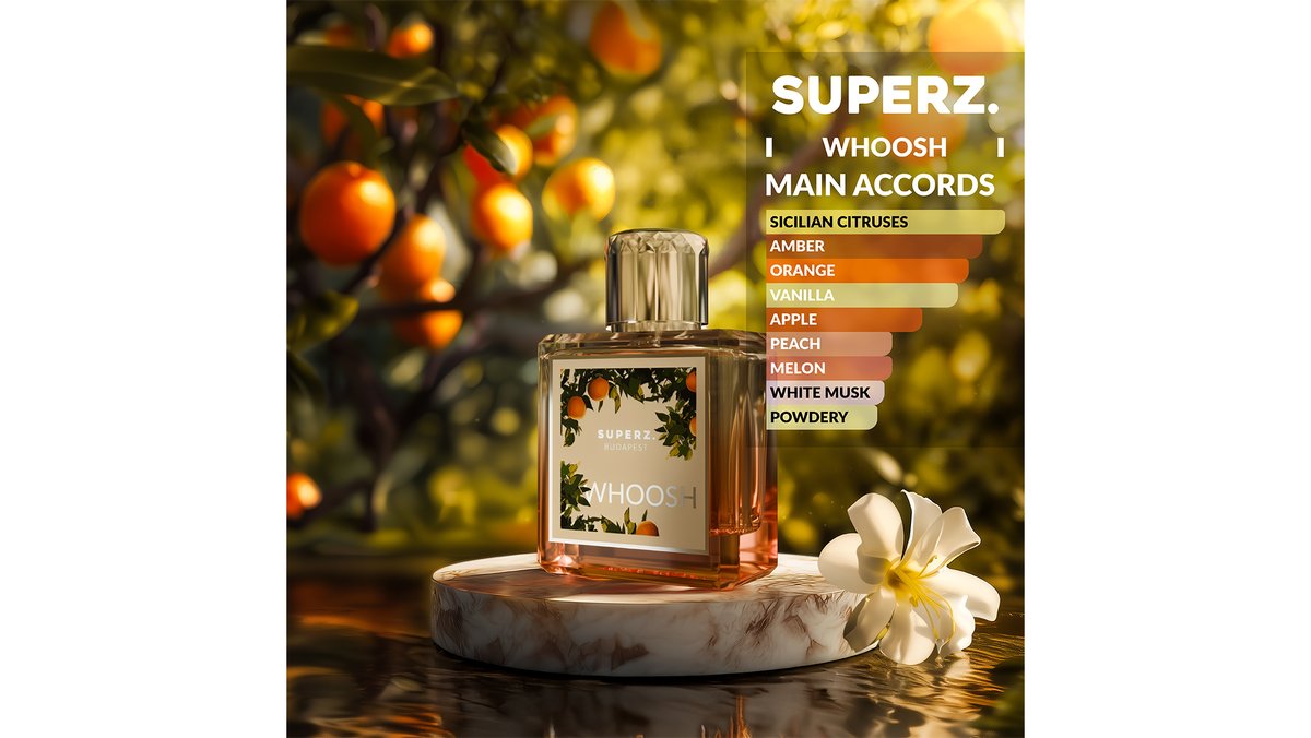 Whoosh - 50 ml Extrait De Parfum - Unisex - Megújult dobozban! | SUPERZ. Perfume | Debrecen | Wolt